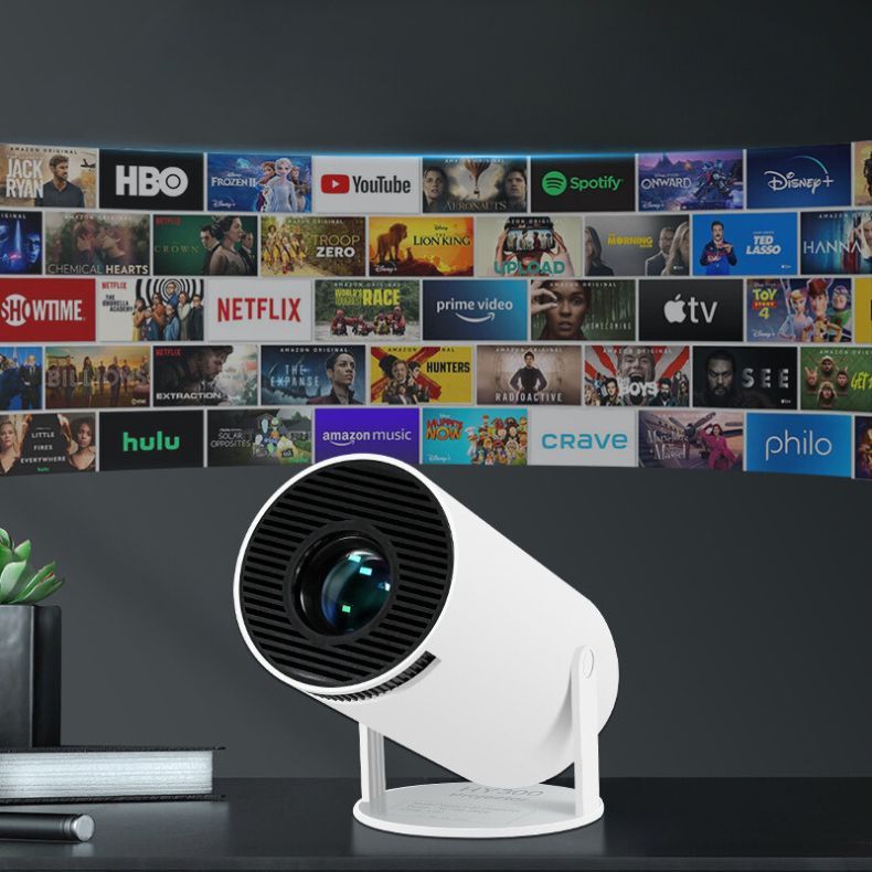 Projetor 4K HD 150 Polegadas Celular Tv B0x Xbox PS Pc Wifi e Bluetooth ...