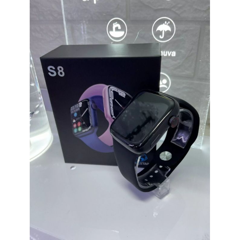 Smartwatch S8 Pro Preto a prova d'água + Brinde Surpresa | Shopee Brasil