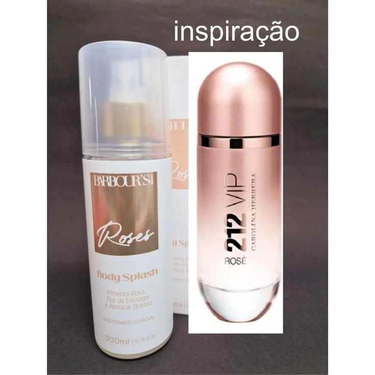 Body Splash Roses Desodorante Colônia 200ml - Barbour’s Beauty | Shopee ...