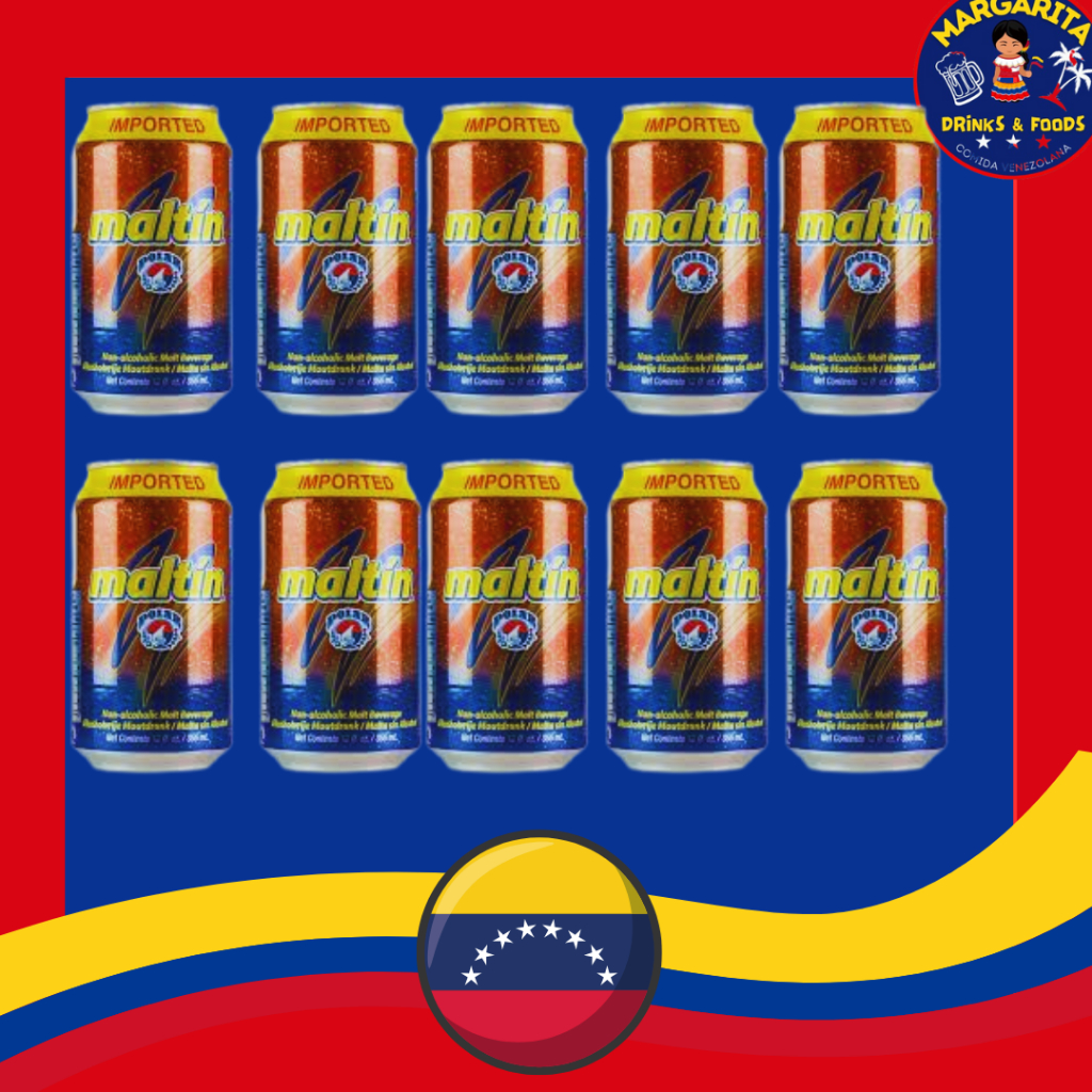 Malta Maltin Polar Lata 355 ml (10 LATAS) | Shopee Brasil