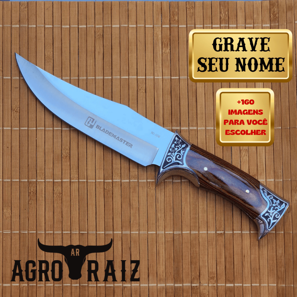 Faca de Churrasco Personalizada com seu Nome | Shopee Brasil