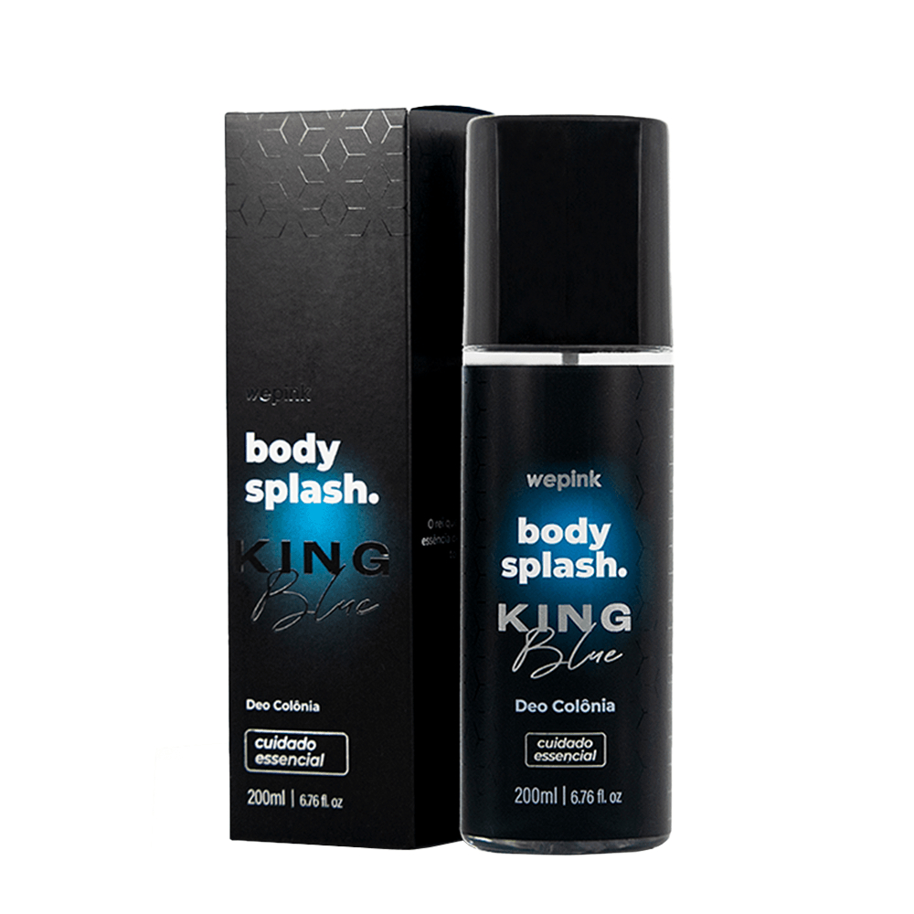 Body Splash King Blue Desodorante Colônia 200ml – Wepink | Shopee Brasil