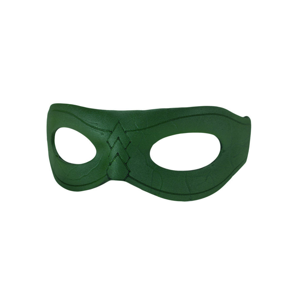 Máscara estilo Arrow - Adulto - Cosplay - Fantasia - Arqueiro verde ...