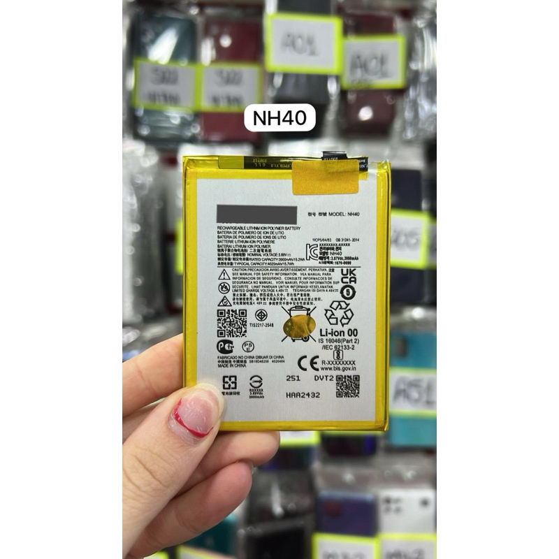 Bateria Compatível NH40 Moto E22 Xt2239-10 Envio já | Shopee Brasil