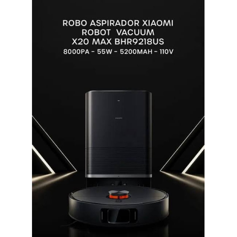 Robo aspirador Xiaomi X20 Max 220 Va pronta entrega | Shopee Brasil