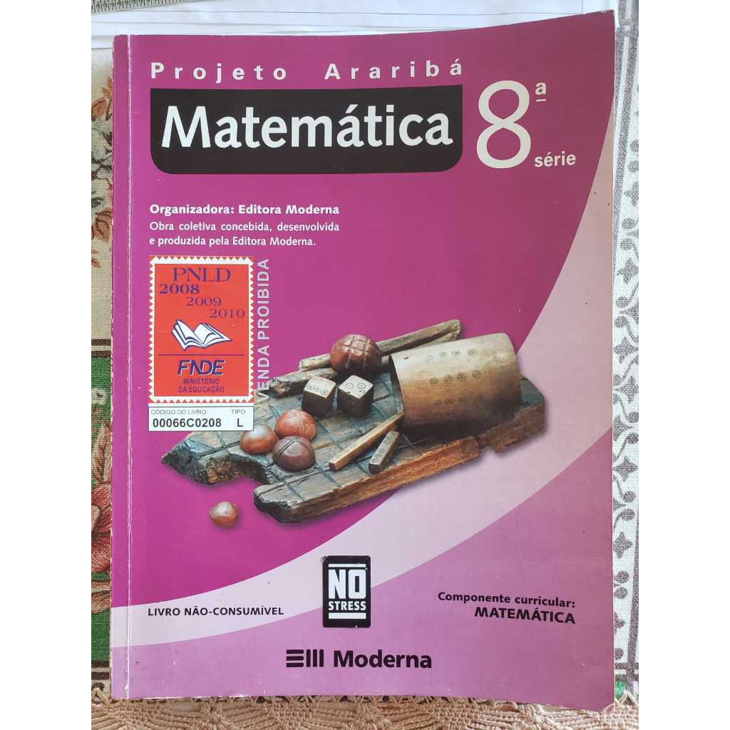 Livro de Matemática da 8 série com todos os exercícios resolvidos ...
