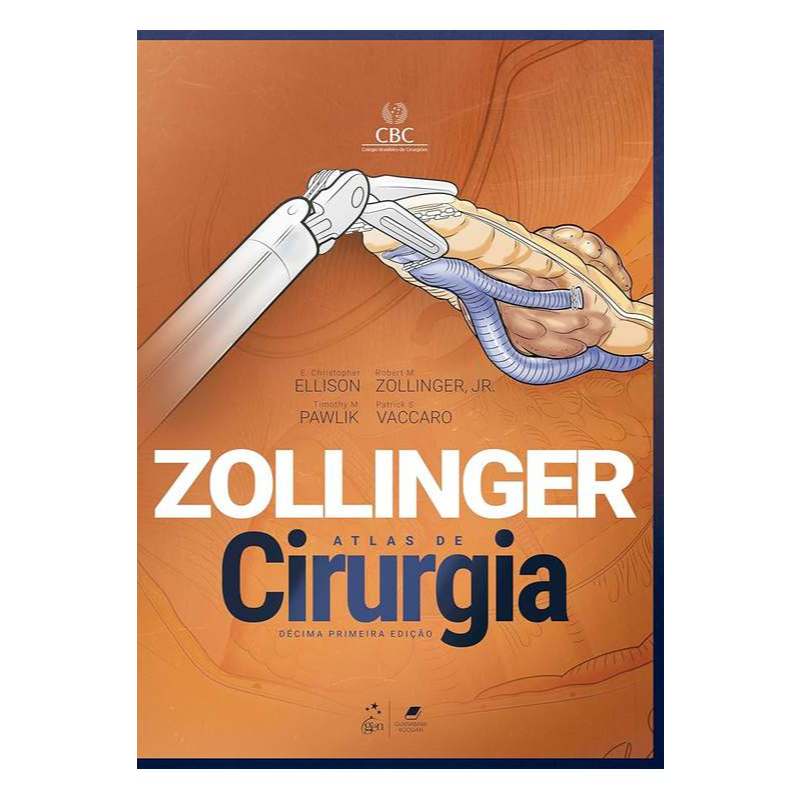 Zollinger - Atlas de Cirurgia 11ª Edição - Robert M. Zollinger | Shopee ...