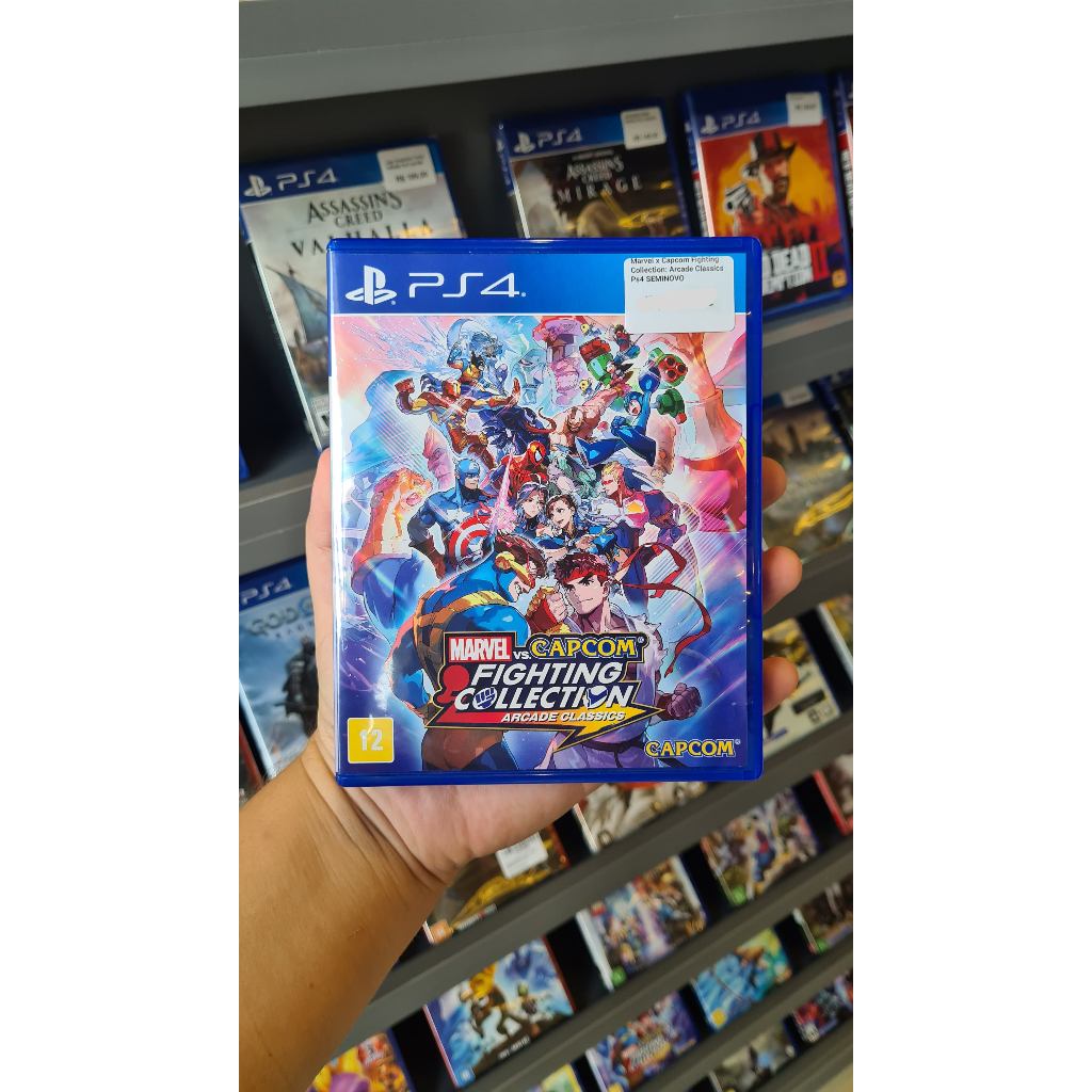 Marvel vs Capcom Fighting Collection: Arcade Classics Ps4 | Shopee Brasil