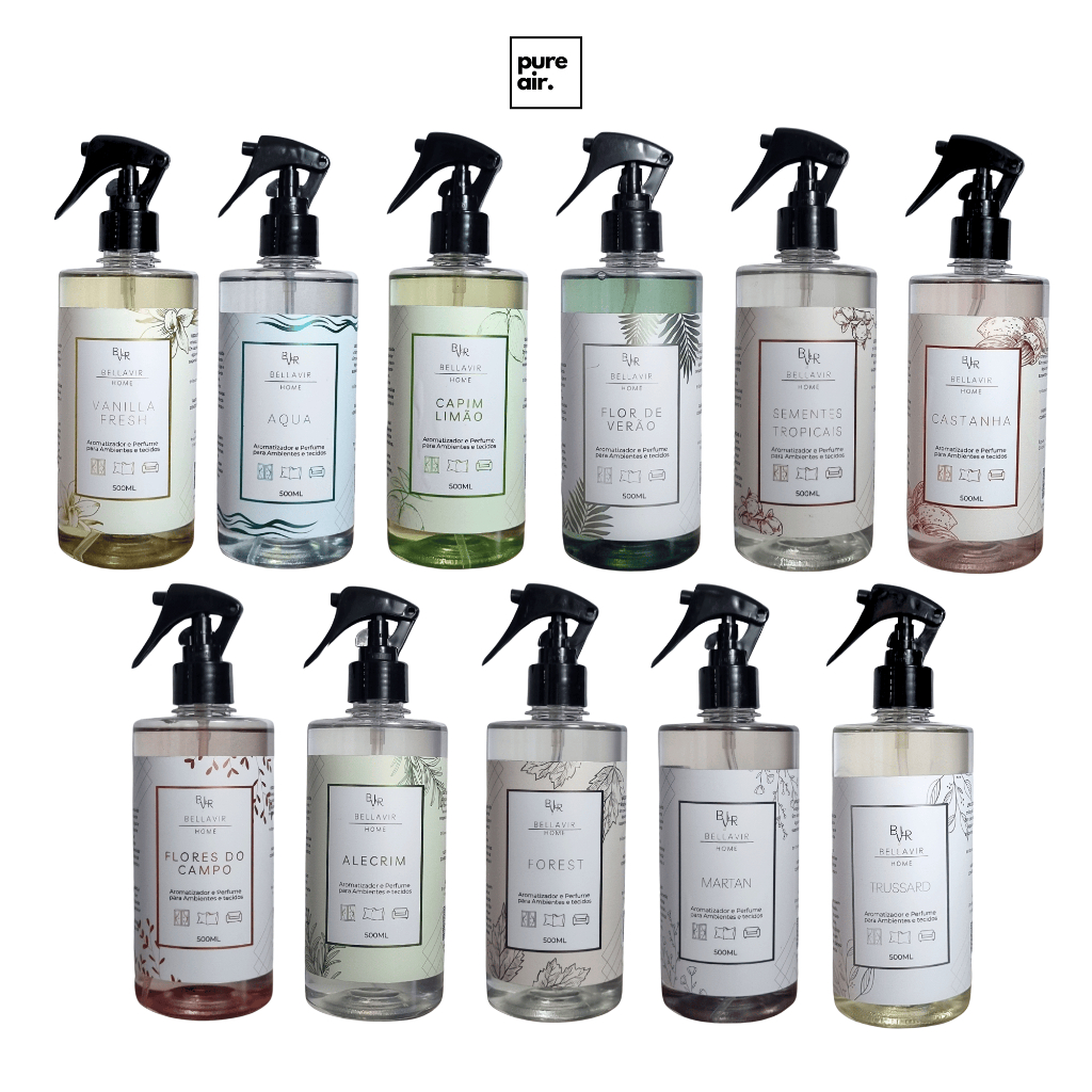 Água perfumada PREMIUM Alta Fixação - Home Spray - Aromatizante ...