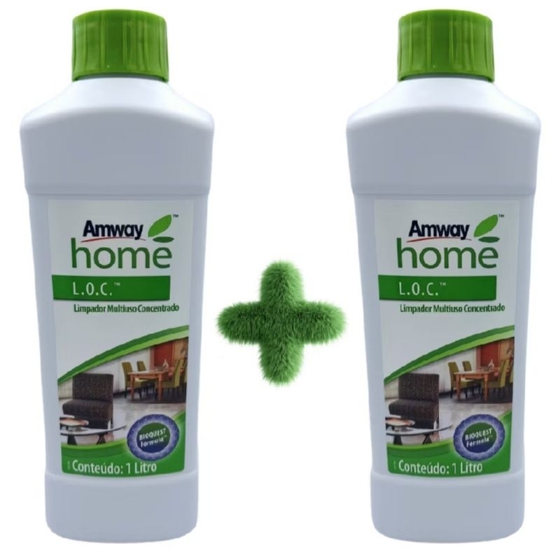 Loc Multiuso Concentrado Amway Kit 02 Litros | Shopee Brasil