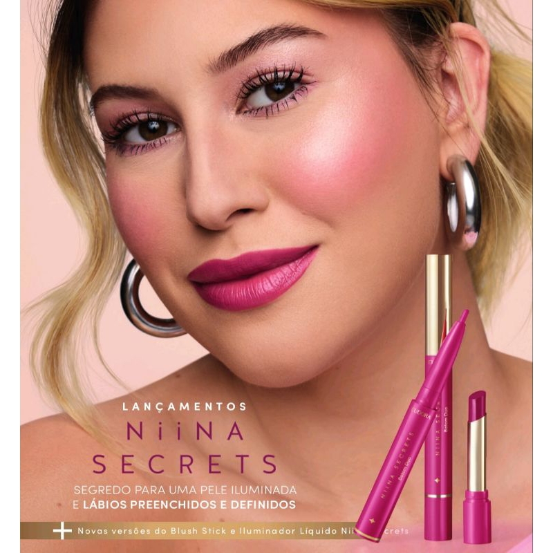 Batom Duo perfect Match Niina Secrets | Shopee Brasil