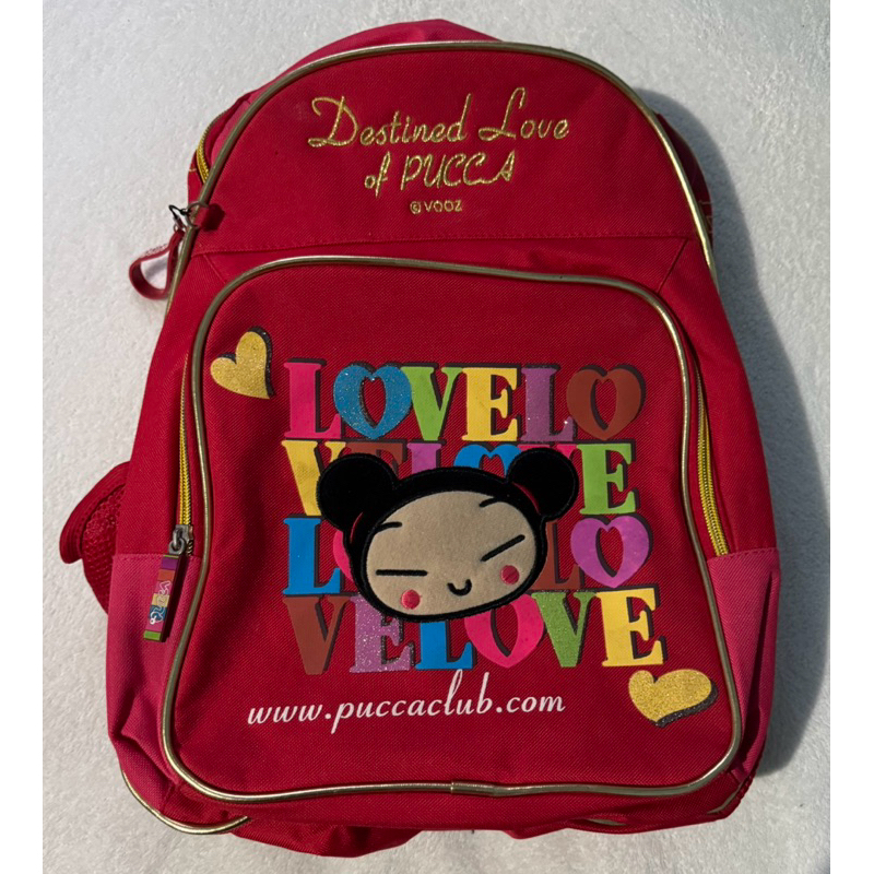 Mochila Pucca Vintage | Shopee Brasil