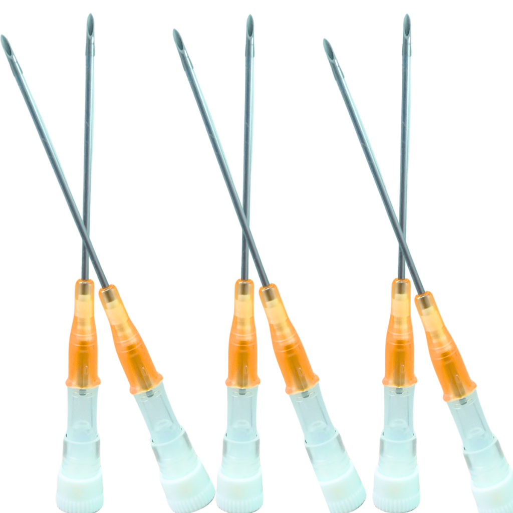 Cateter Intravenoso Periférico 14G Laranja Caixa c/100 Unidades - Abocath Jelco Infusão ...