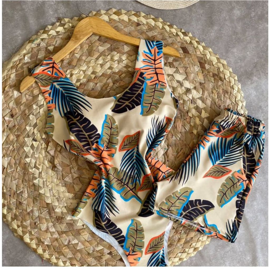 Conjunto Suplex Praia | Shopee Brasil