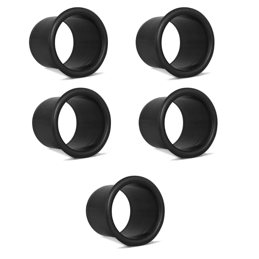 Kit 5 Aero Duto Circular para Caixa de Som Dutada 4 Polegadas Preto ...