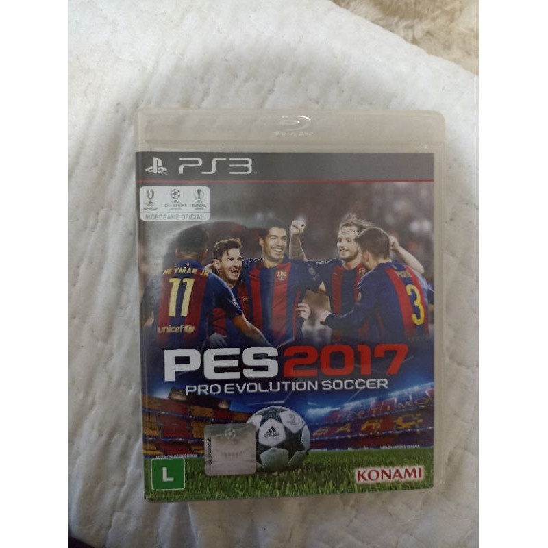 pes 2017 PS3 mídia física | Shopee Brasil