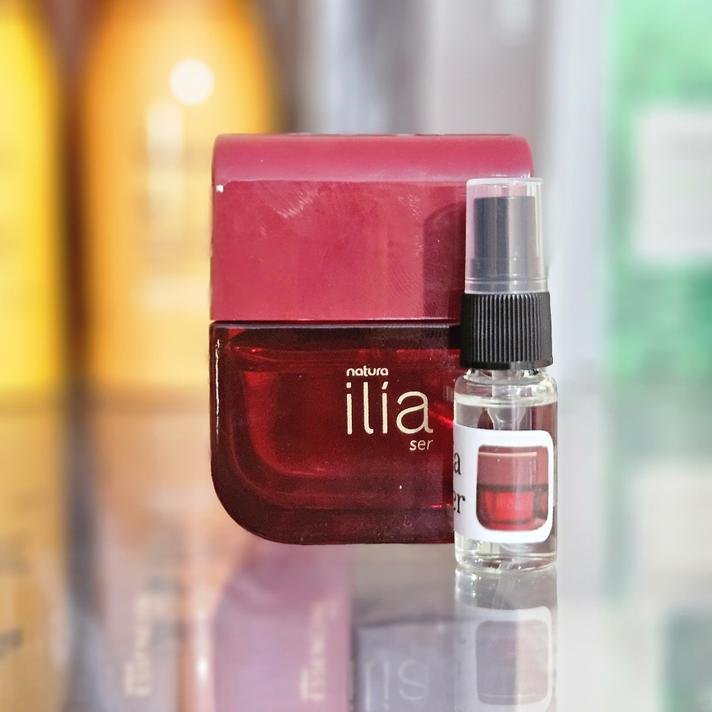 demonstrador perfume natura ilia ser 5ml spray | Shopee Brasil