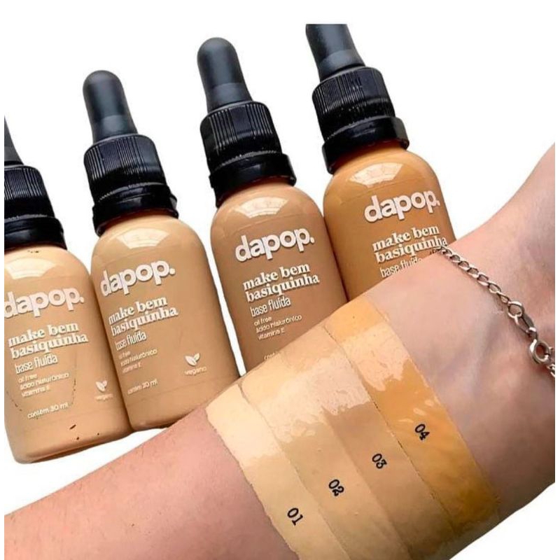 Base Fluida Dapop Queridinha unidade Envio imediato | Shopee Brasil