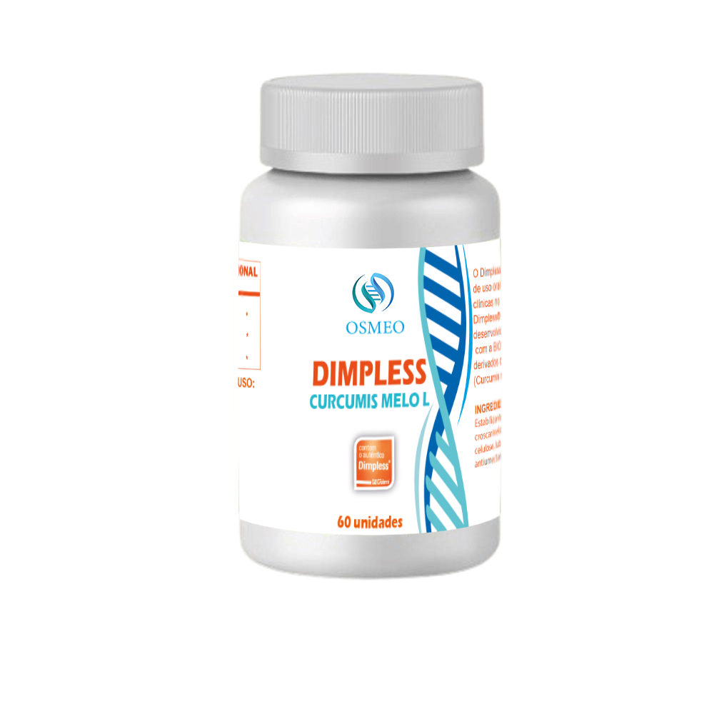 Dimpless® 40mg Osmeo Curcumis Melon Autêntico Galena - 60 Unidades ...