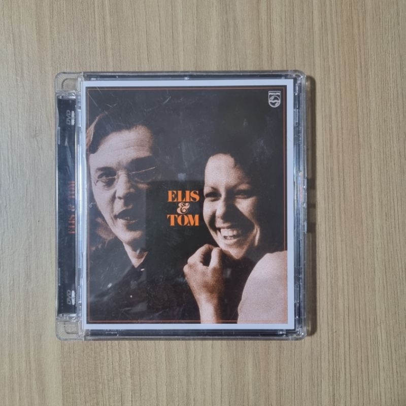 Elis & Tom (CD+DVD AUDIO) Elis Regina & Tom Jobim | Shopee Brasil