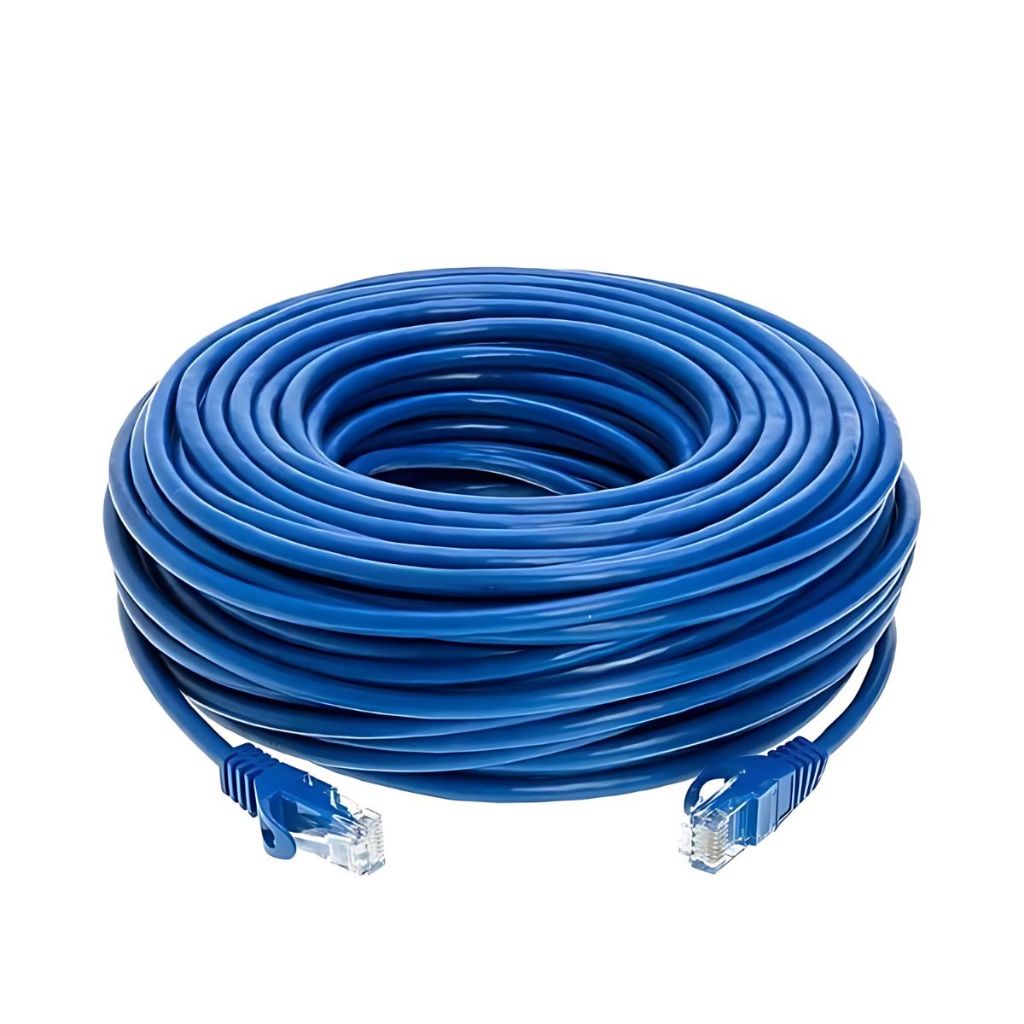 Cabo de internet Cat5e RJ45 10M 15M 30M montado crimpado patch cord ...