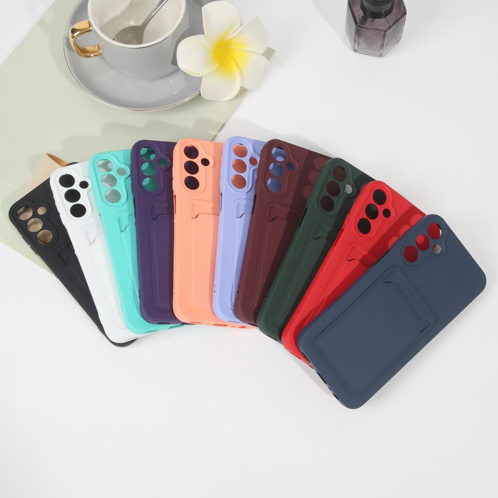 Capinha de Celular Porta Cartão Para Samsung A05,A05S,A06,A14,A15,A16,A24,A25,A34,A35,A54 ...