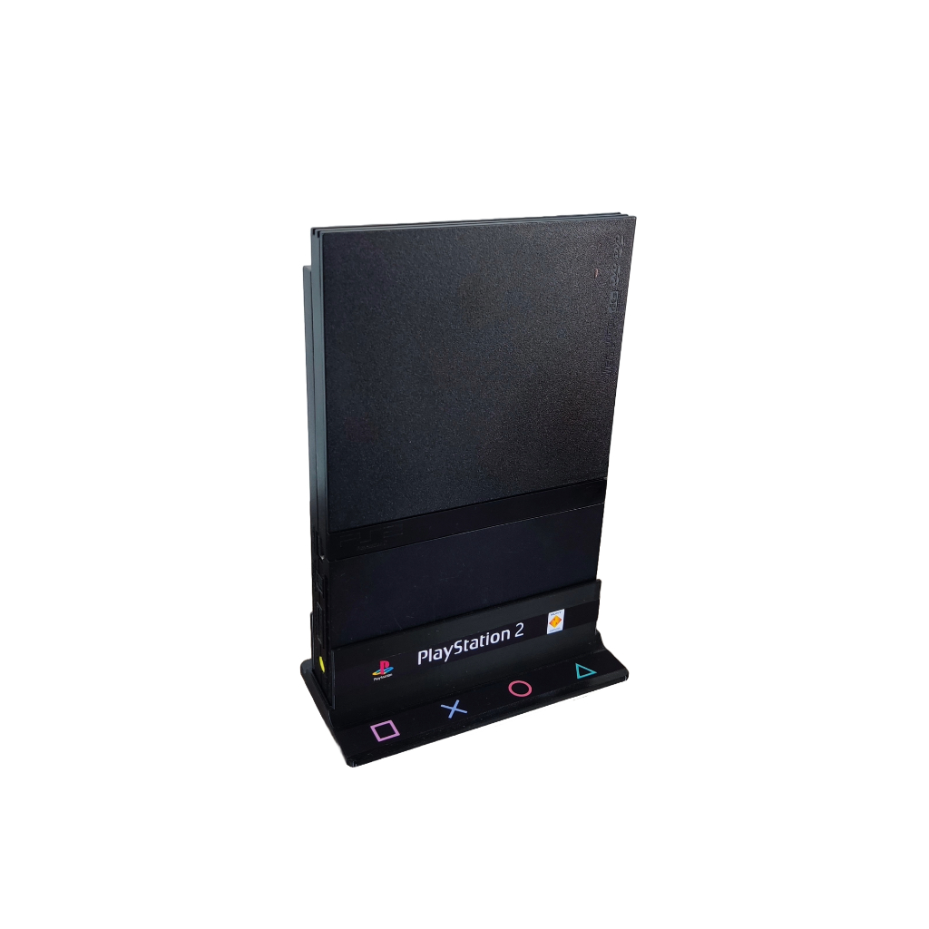 Suporte Base Vertical Playstation 2 Slim PS2 Adesivos | Shopee Brasil