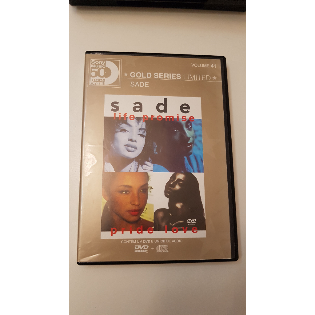 Sade - Life promisse Pride love - DVD original | Shopee Brasil