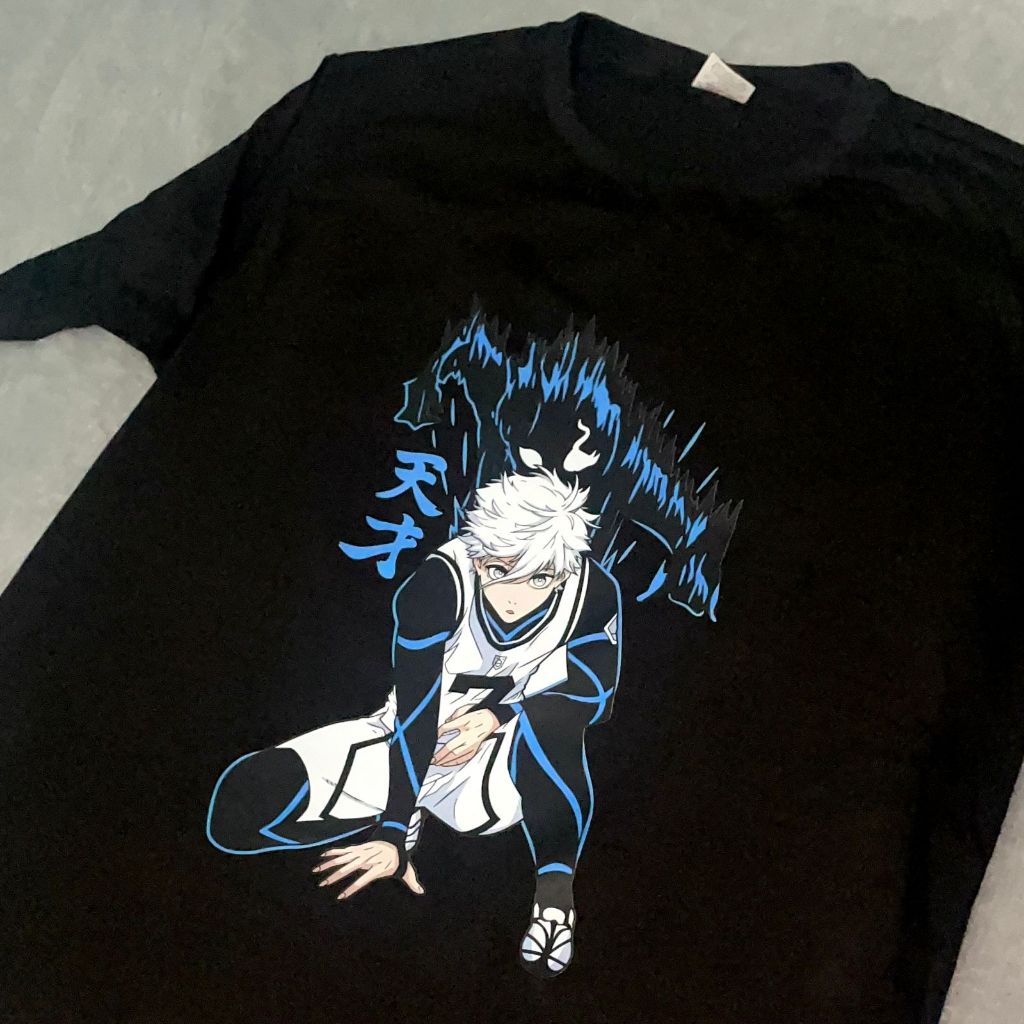 Camiseta Blue Lock Seishiro Nagi Anime Desenho Filme TV Cinema Camisa ...