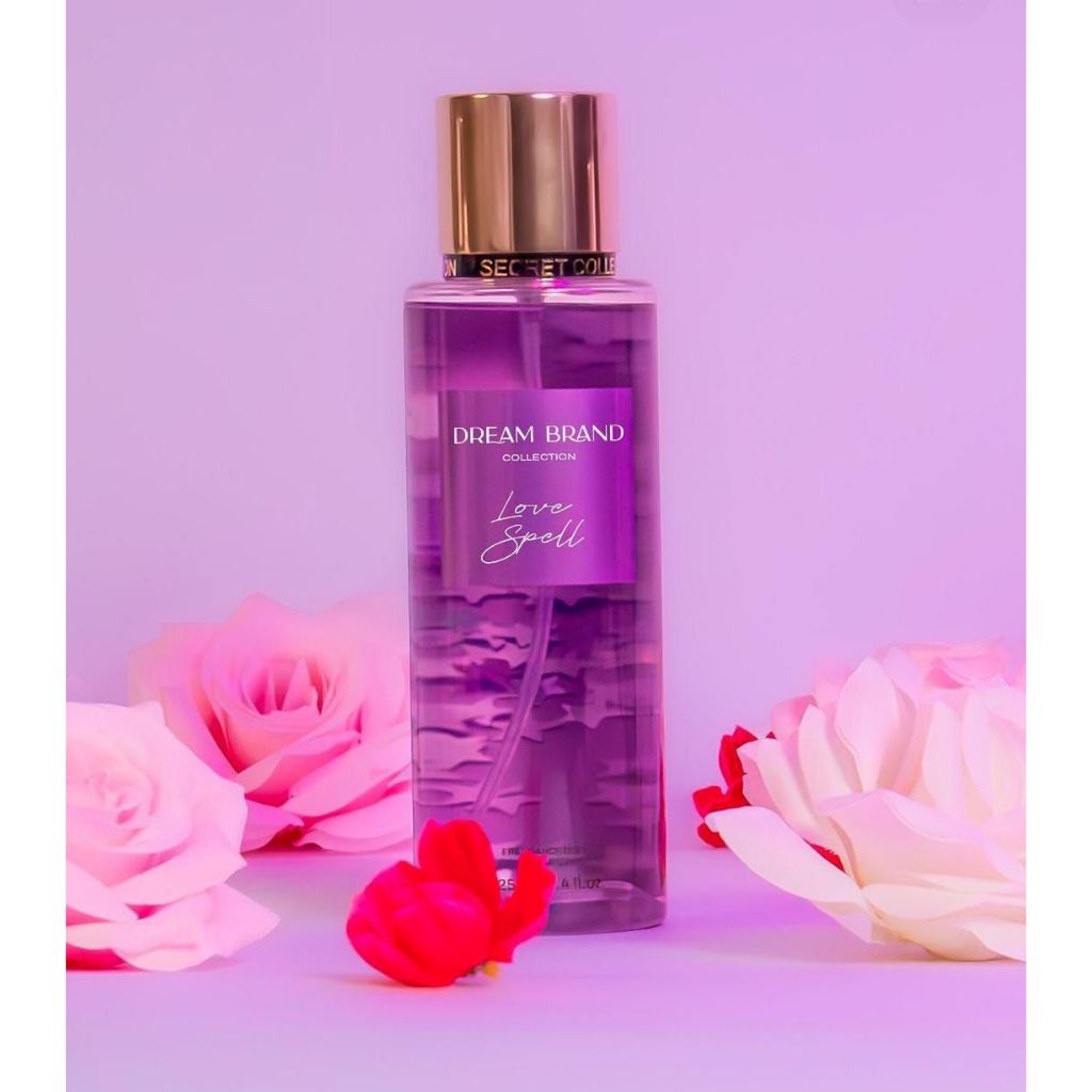 Body Splash Dream Brand Collection Love Spell | Shopee Brasil