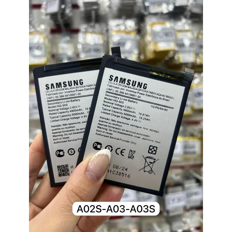 Bat Modelo Galaxy A02S A03 A03S HQ-50S SM-A025G A025G/DS A035G ...