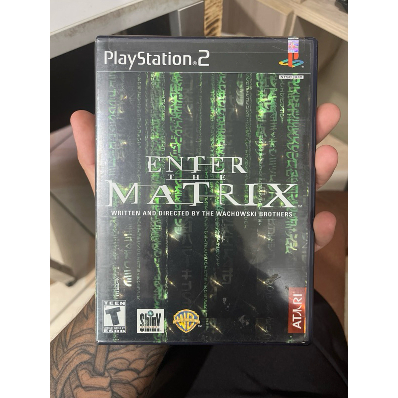 Enter the Matrix PlayStation 2 original | Shopee Brasil