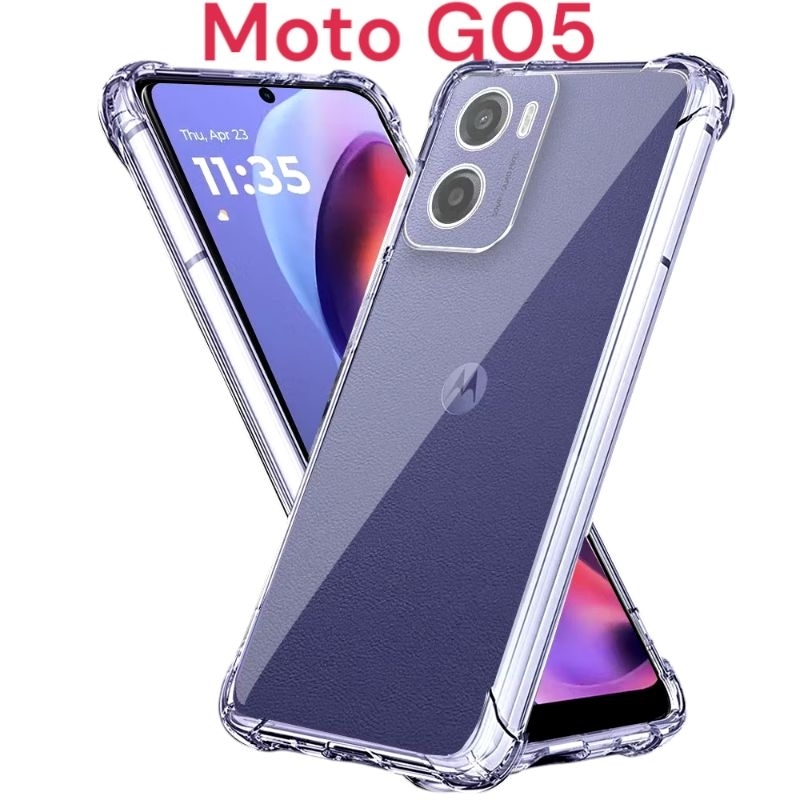 Capa capinha transparente Motorola Moto G05 anti impacto | Shopee Brasil
