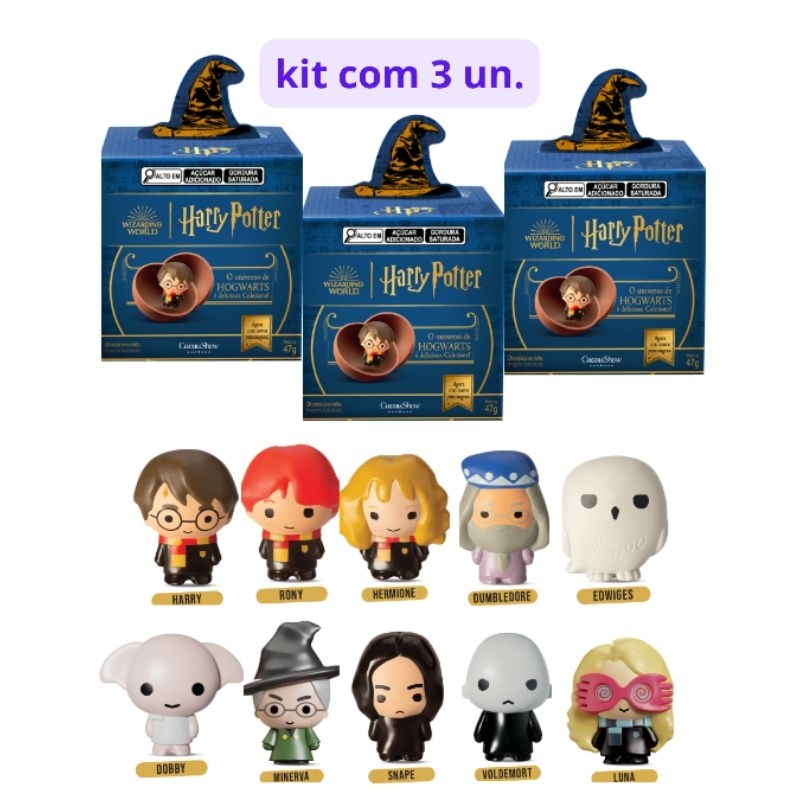 Caixa enigma Harry Potter cacau show chocolate | Shopee Brasil