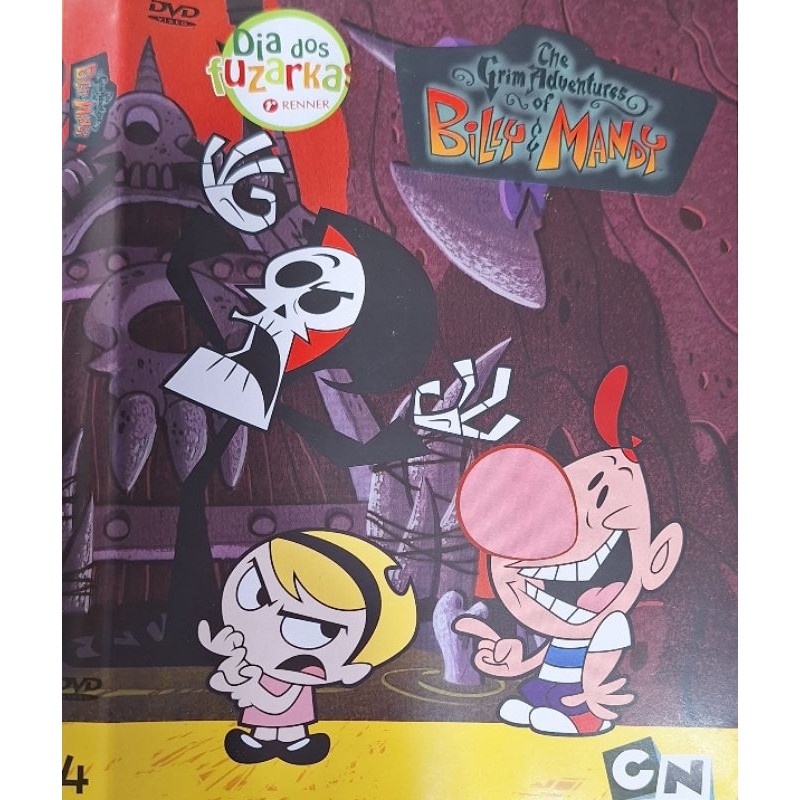 Dvd billy & mandy the grim adventures | Shopee Brasil