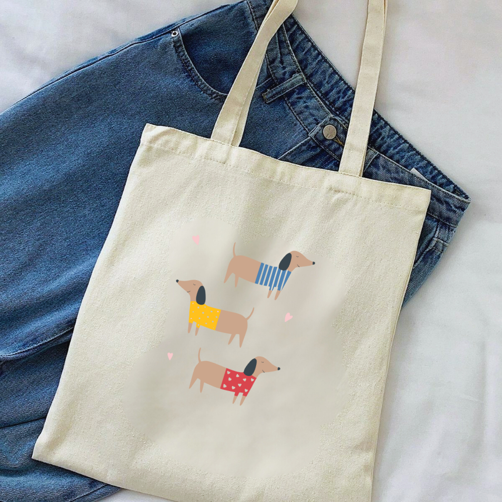 Bolsa Ecologica Ecobag "3 DOGS" 100% algodão | Shopee Brasil