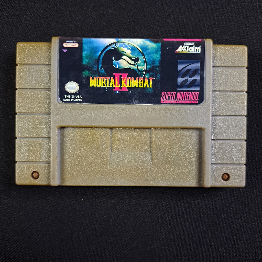 Mortal Kombat 2 Super Nintendo Original Relabel. Snes | Shopee Brasil