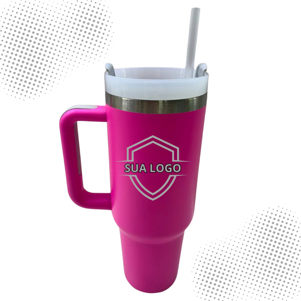 Garrafa Copo Térmico Personalizado Aço Inoxidável 1200ml Com Alça Tampa ...