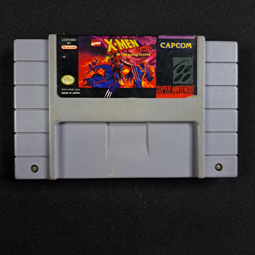 X-Men: Mutant Apocalypse Super Nintendo Original - Snes | Shopee Brasil