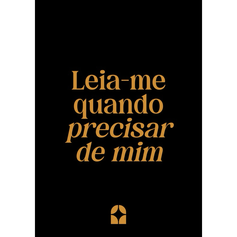 Livro leia-me quando precisar de mim (capa dura) | Shopee Brasil
