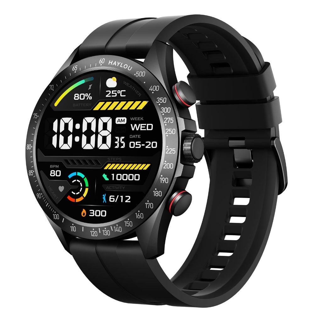 Smartwatch Haylou Solar Pro LS18 Preto/Black | Shopee Brasil