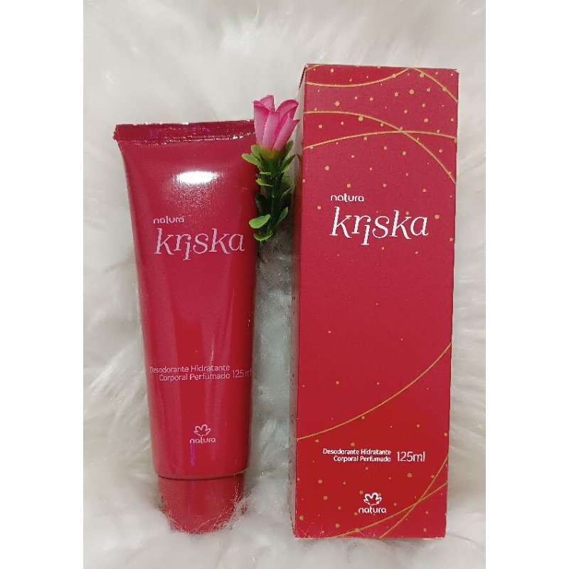 Desodorante hidratante corporal perfumado kriska natura 125ml | Shopee ...
