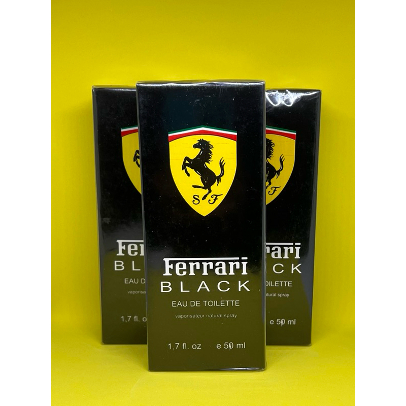 Perfume Ferrari Black 50ml | Shopee Brasil