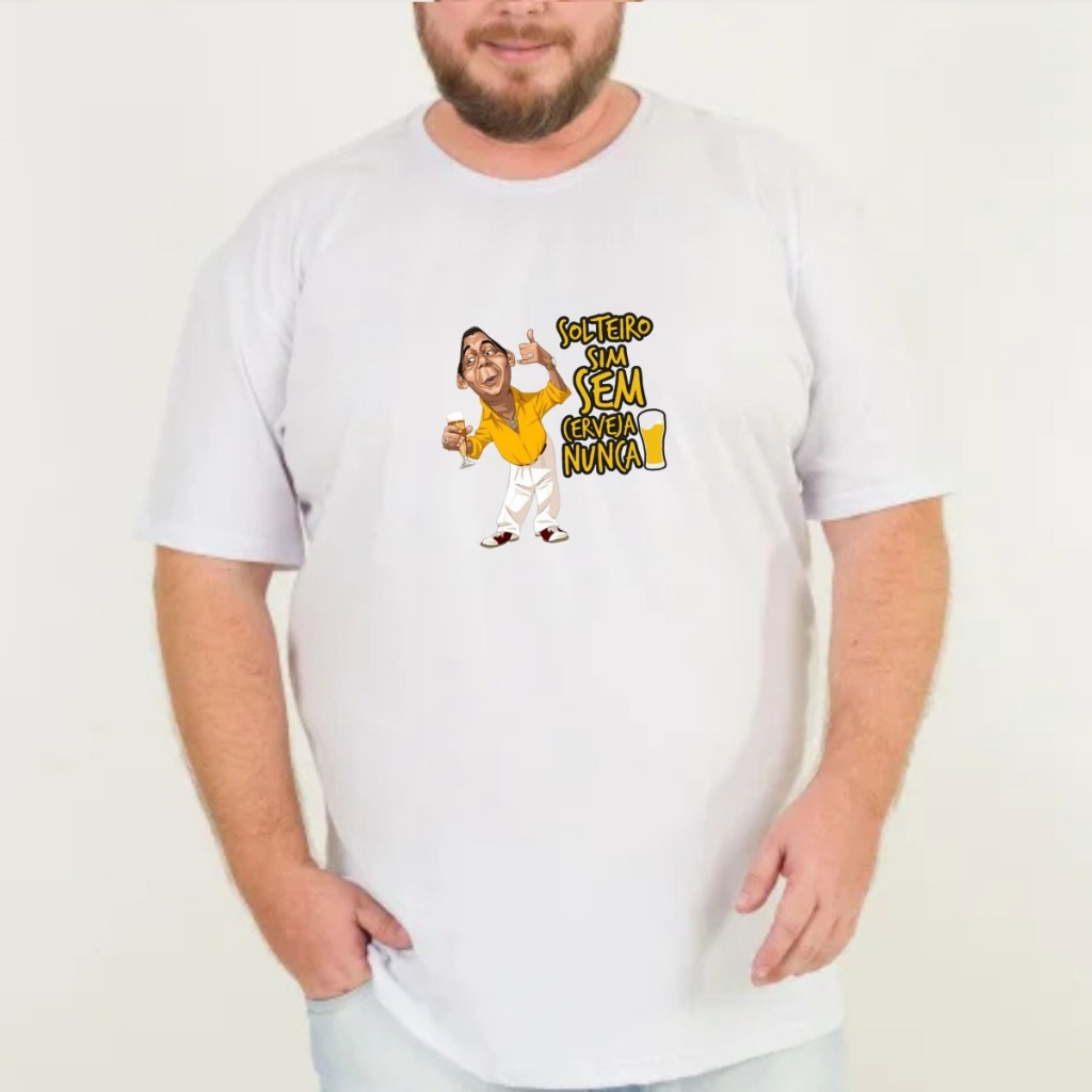 Camiseta Plus size Samba Carnaval Folia | Shopee Brasil