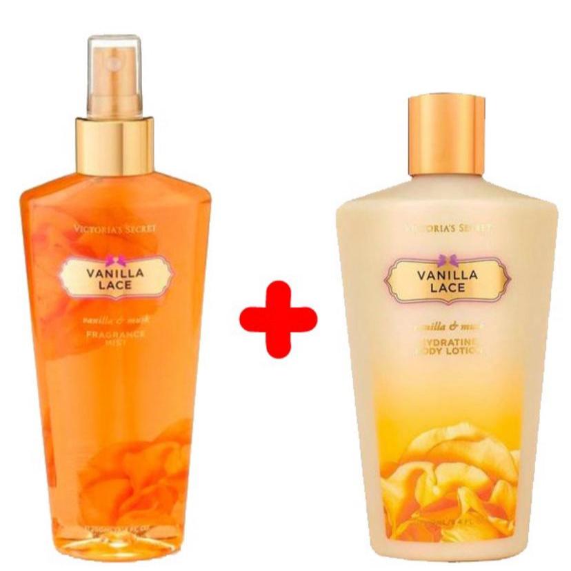 Kit Hidratante + Body Splash 250ml - Vanila | Shopee Brasil