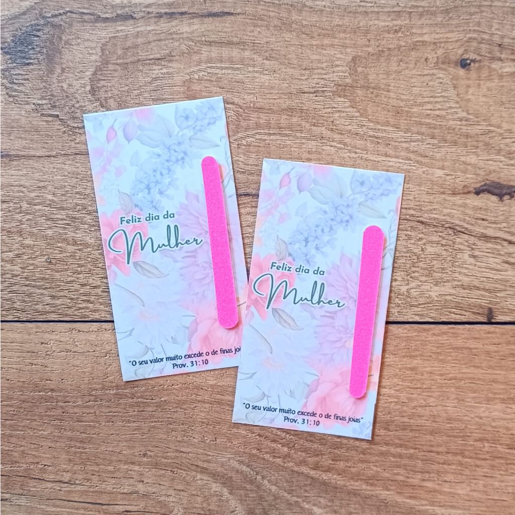 Kit 10 Mini Lixa Mulher Virtuosa | Shopee Brasil