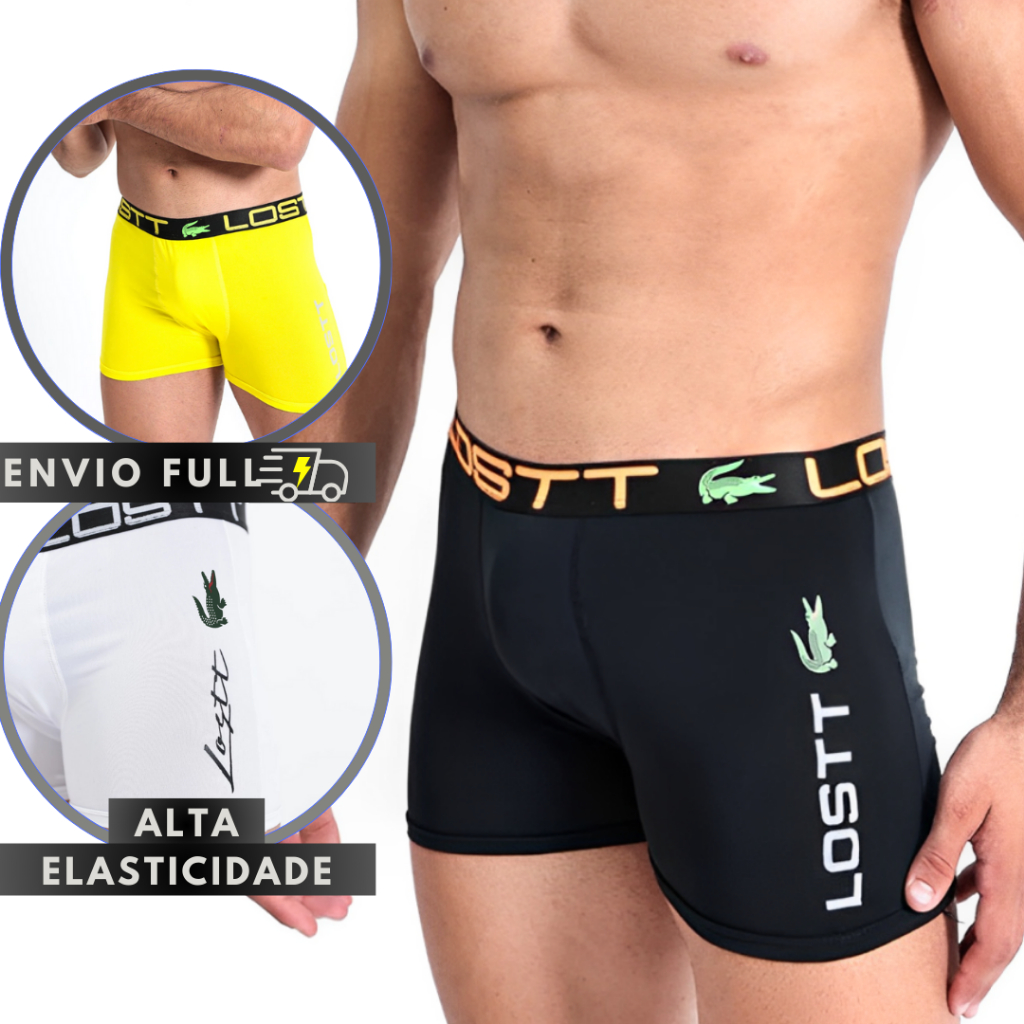 Kit 10 Cueca Boxer Masculina Adulto Microfibra Premium Forro Cuecas Box Masculino Coeca Roupa ...
