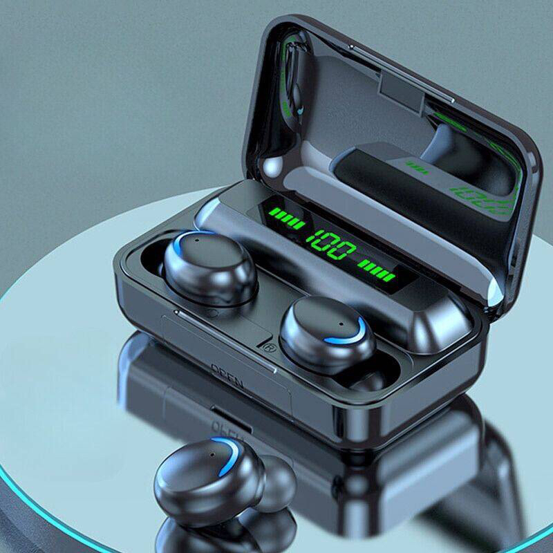 FONE DE OUVIDO M30 TWS BLUETOOTH 5.0 DISPLAY LCD SEM FIO – COR PRETO ...