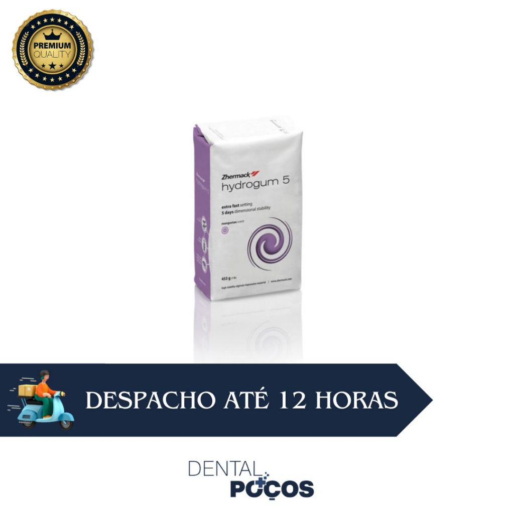 Alginato Hydrogum 5 Tipo I C/ 453g - Zhermack | Shopee Brasil
