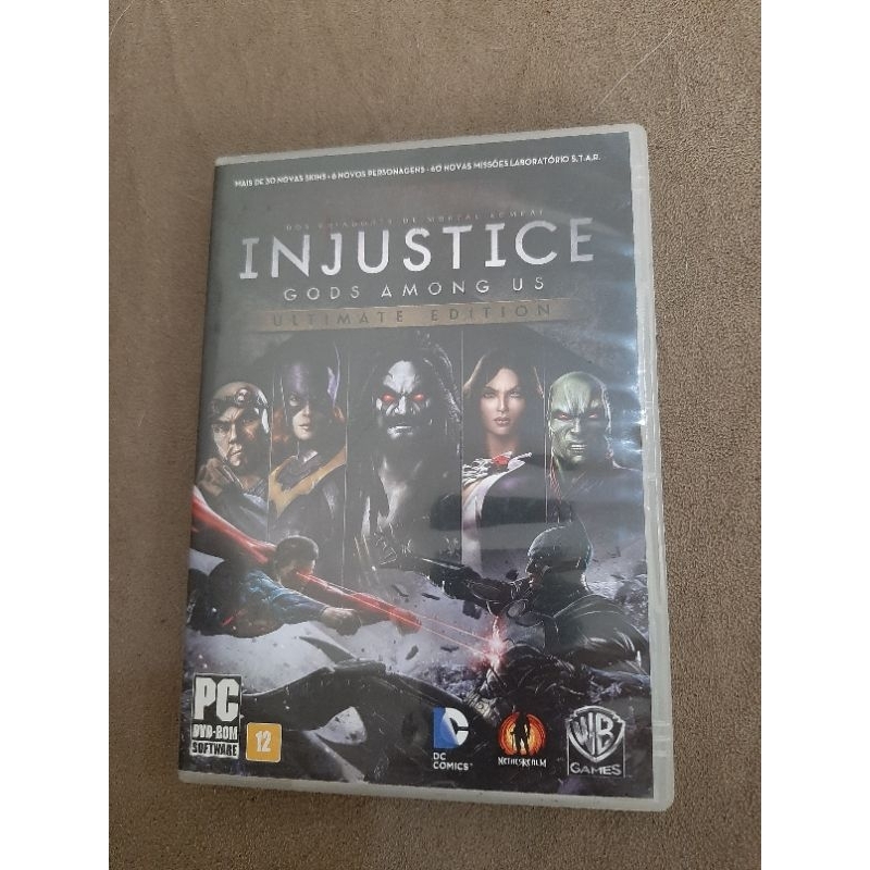 Injustice ultimate edition pc | Shopee Brasil
